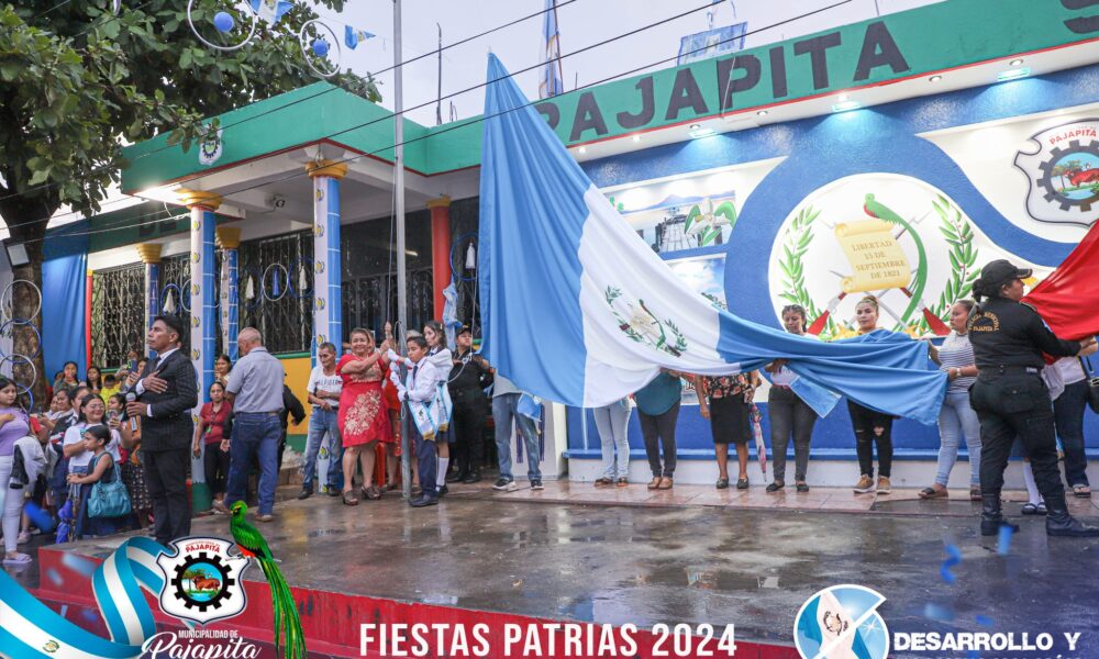 Izada de la Bandera Nacional – Municipalidad de Pajapita